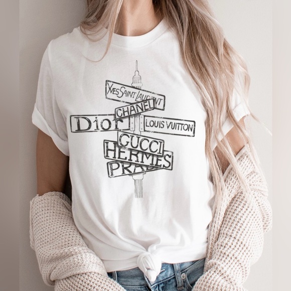 Tops | Designer Vibes Shirt Nwot | Poshmark